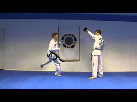 Taekwondo Jump Spin Hook Kick Tutorial.mp4 - YouTube