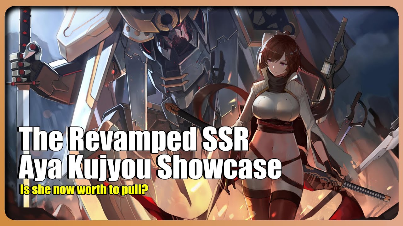 Final Gear - Aya Kujyou SSR Revamped Showcase - YouTube