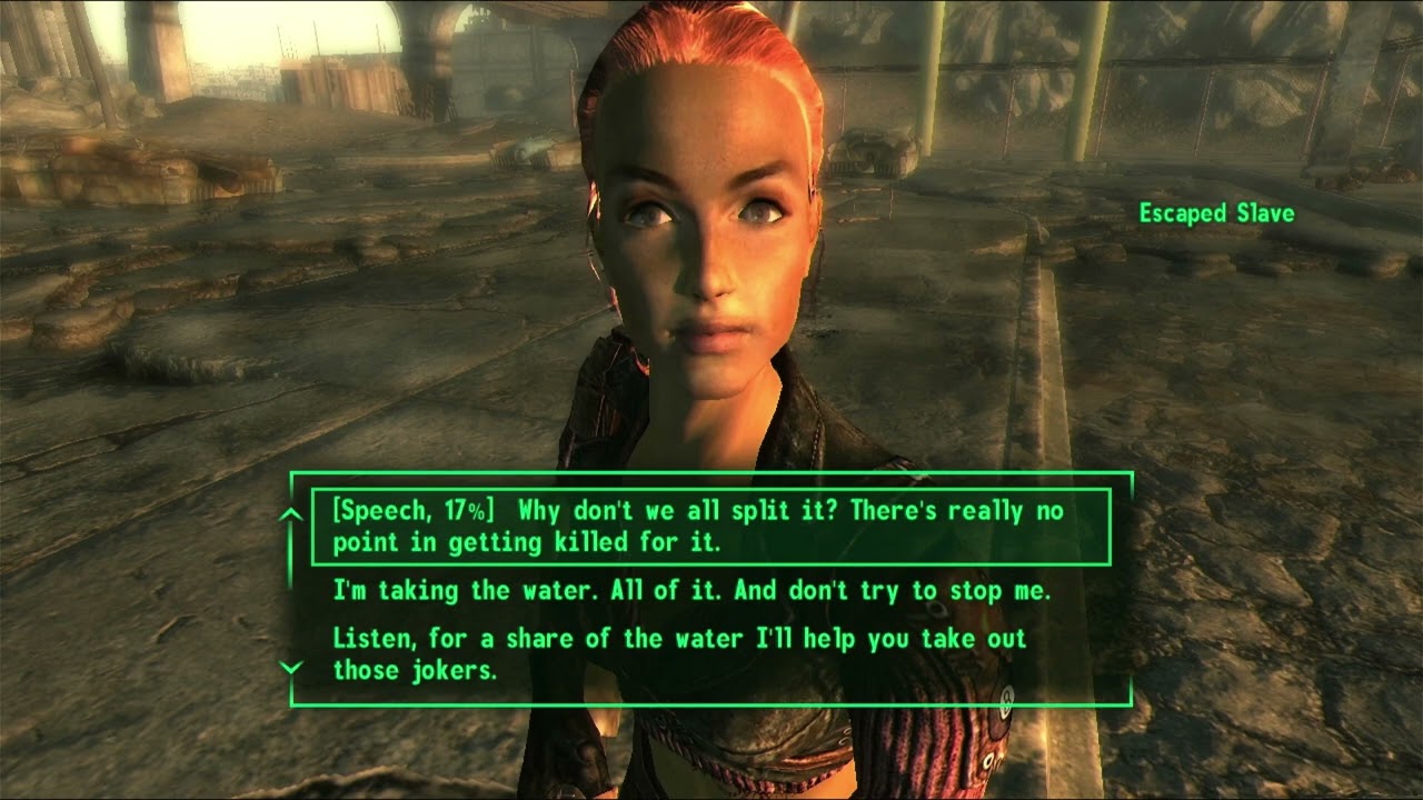 Fallout 3 random encounter 10 water bottles - YouTube
