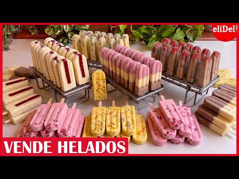 200 Helados Con 1 RECETA de 10 Sabores para VENDER y Ganar DINERO desde Casa 🤑
