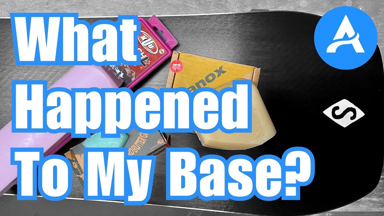 Base Burn And The Grey Line Along The Edge Of My Snowboard Base ...