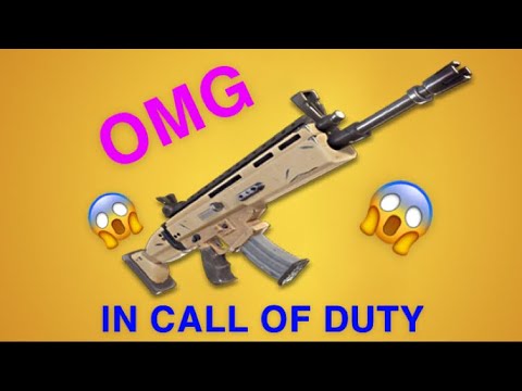 THE SCAR IS IN CALL OF DUTY MODERN WARFARE!!!!! - YouTube