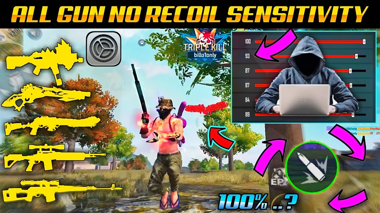 After Update No Recoil Sensitivity Setting | Best Sensitivity Setting ...