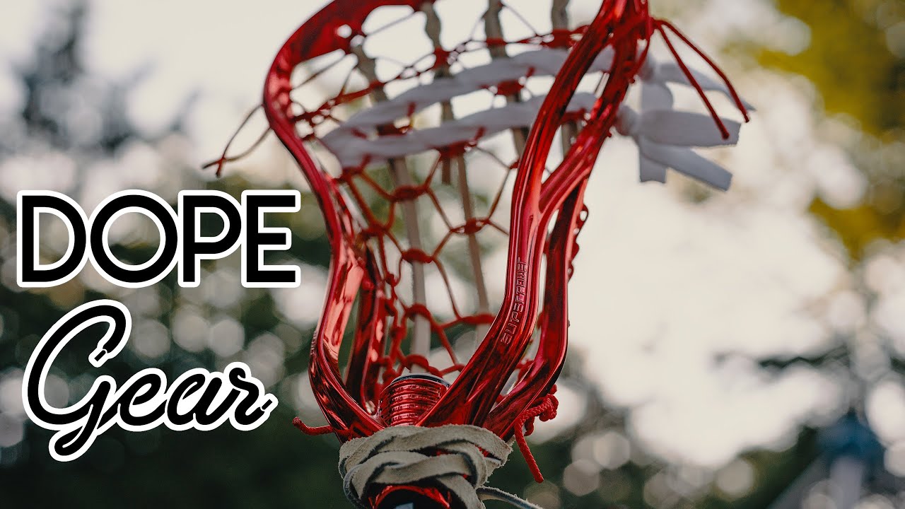 Dope Gear - Chrome STX Super Power Lacrosse Head - YouTube