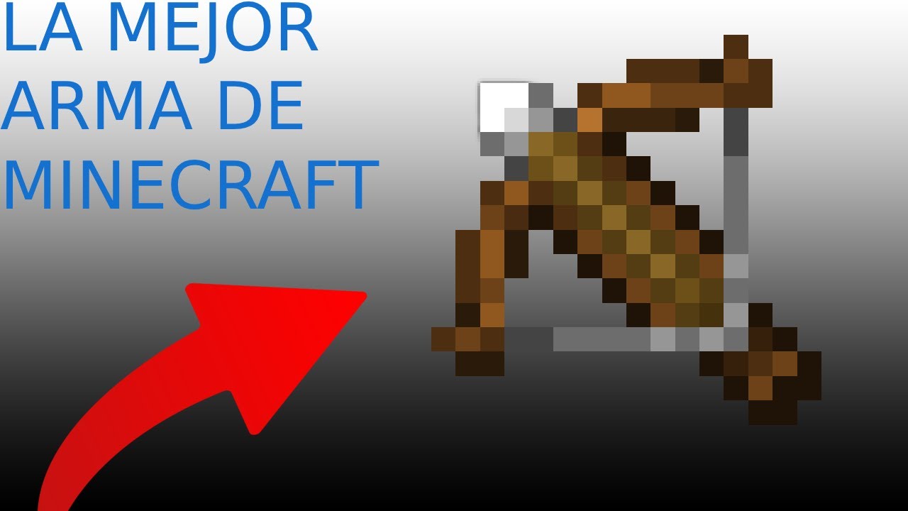 COMO CREAR LA ARMA MAS LETAL DE MINECRAFT BALLESTA MAS COHETE ULTIMA ...