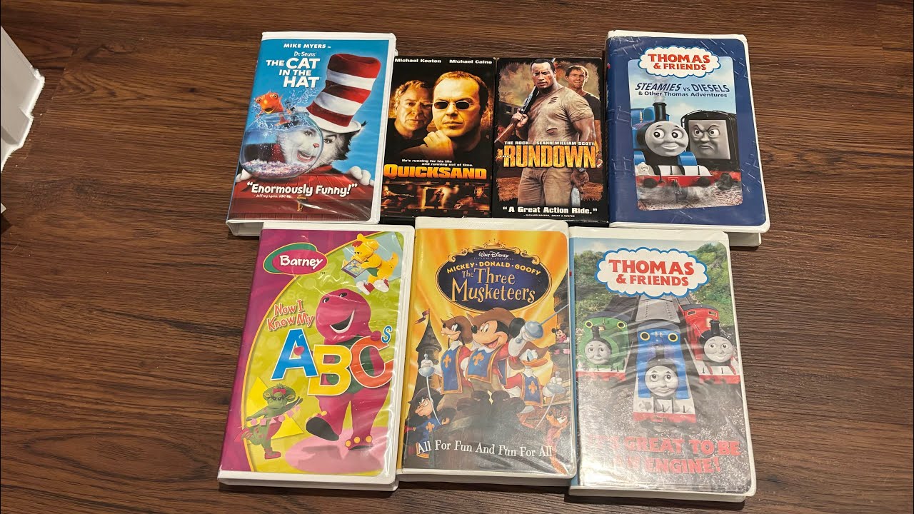 My 2004 Canadian VHS Collection - YouTube