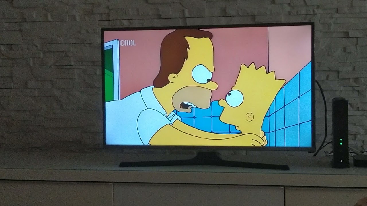 Bart Simpsons Flushing key Toilet - YouTube