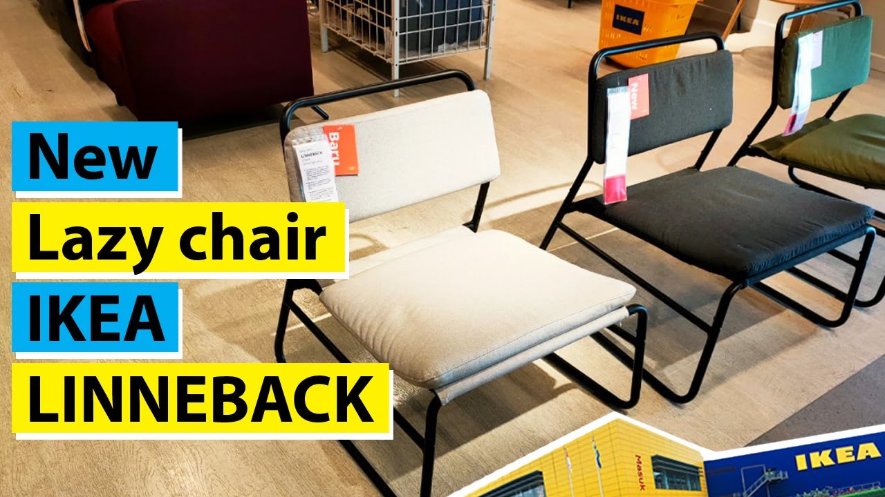 Ikea LINNEBACK, kursi malas baru dari Ikea - YouTube