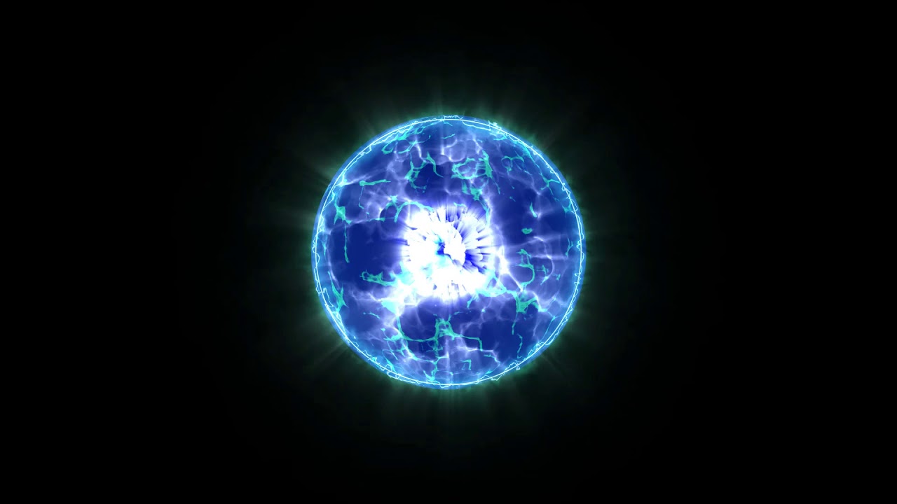 Energy ball made by Fractal noise and saber - YouTube