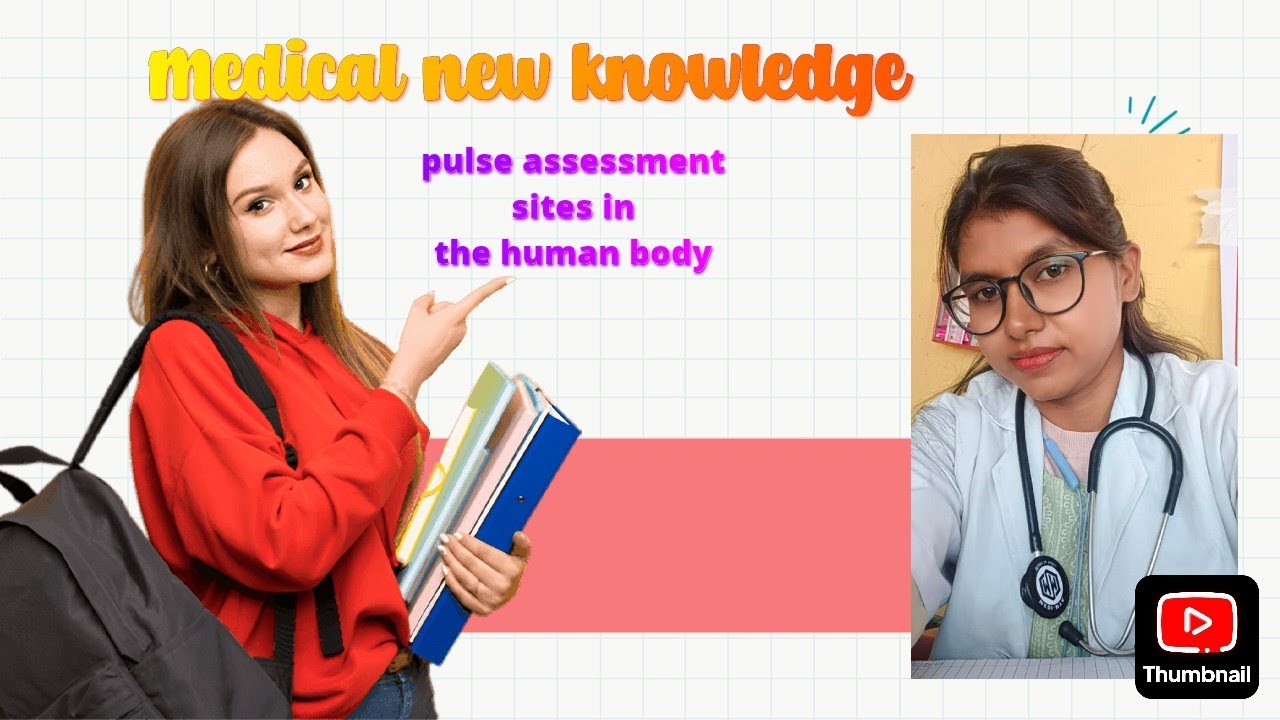 Pulse assessment sites in the human body - YouTube
