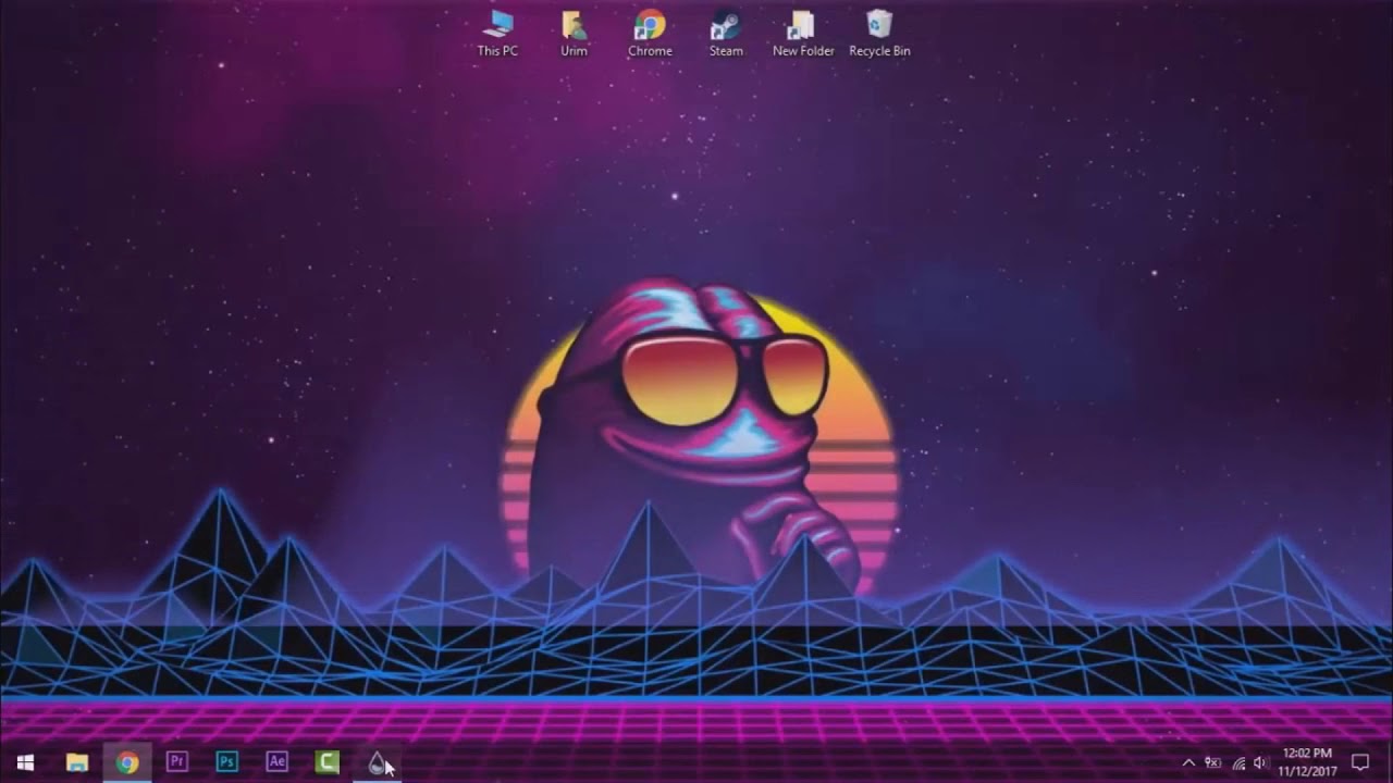 Retro Pepe Desktop - Make Windows Look Better - YouTube