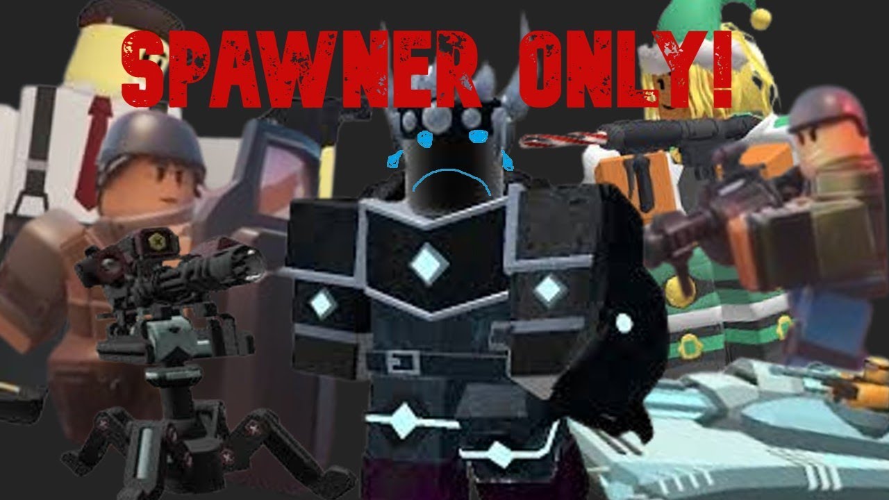 TDS but only spawner units (NEW MERCENARY BASE UPDATE!) - YouTube