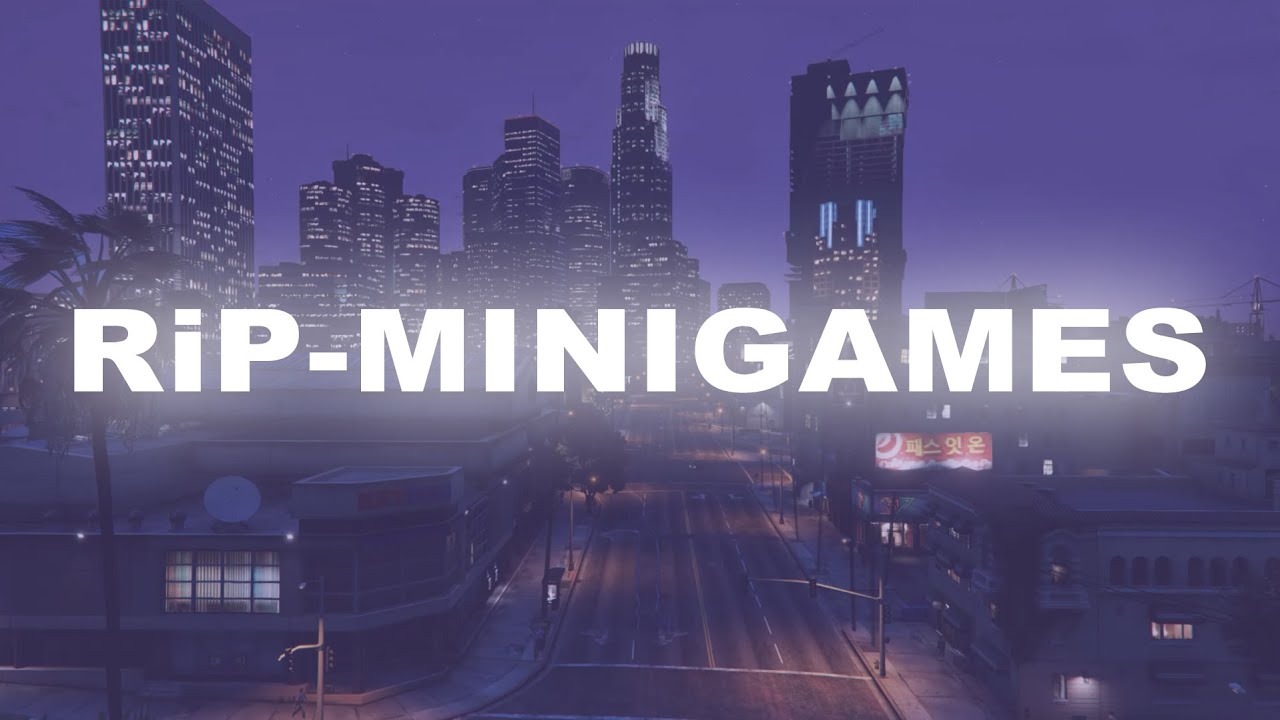 RiP-Minigames | FiveM Script by RiP Development - YouTube