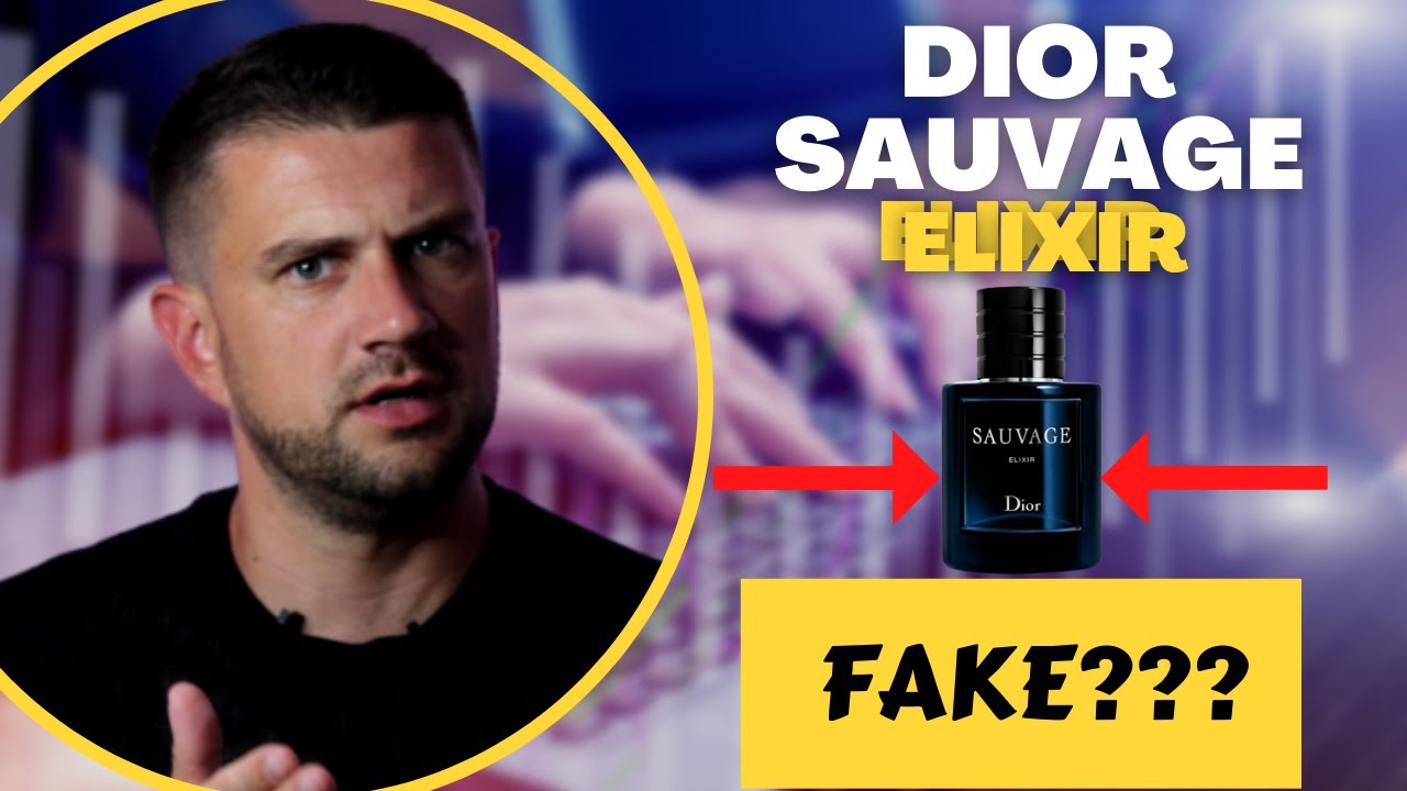 Dior Sauvage ELIXIR od 100ml je FAKE!!?? - YouTube