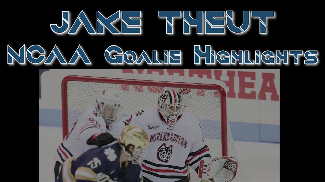Jake Theut NCAA Goalie Highlights - YouTube