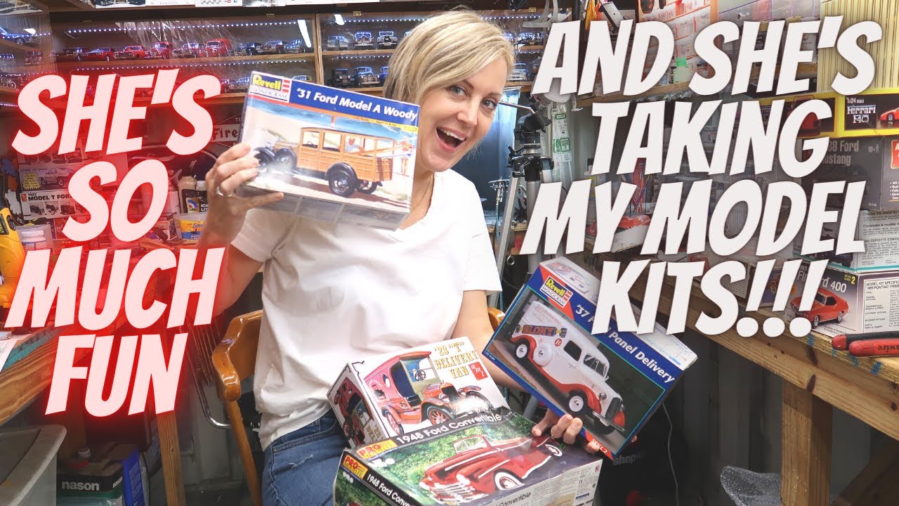 I think Mrs Heather is going to build another model kit!!!! - YouTube