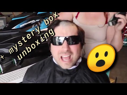 Giving my brother a old man haircut and Danny Duncan mystery box ...