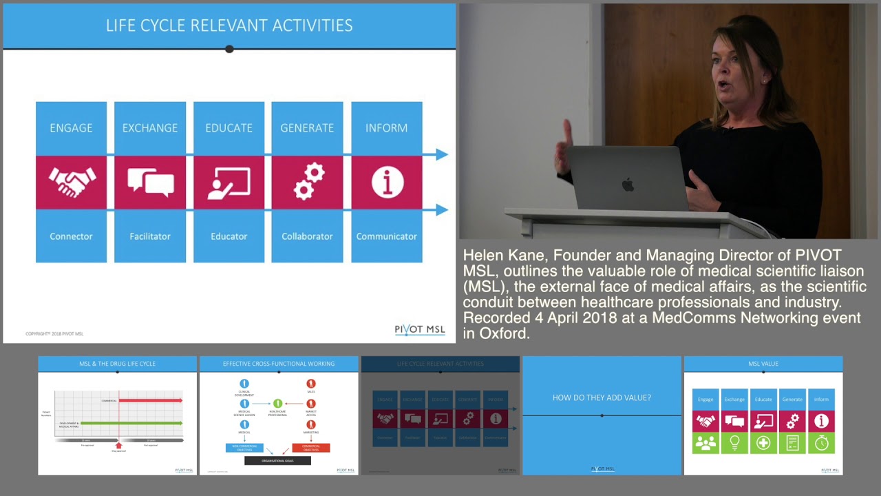 The role of the MSL in the 21st century life science industry - YouTube