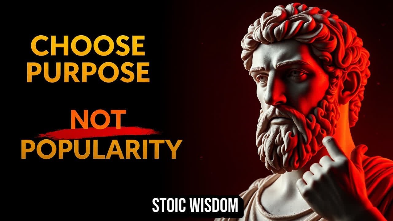 What Happens When You Prioritize Purpose Over Popularity – Stoic ...