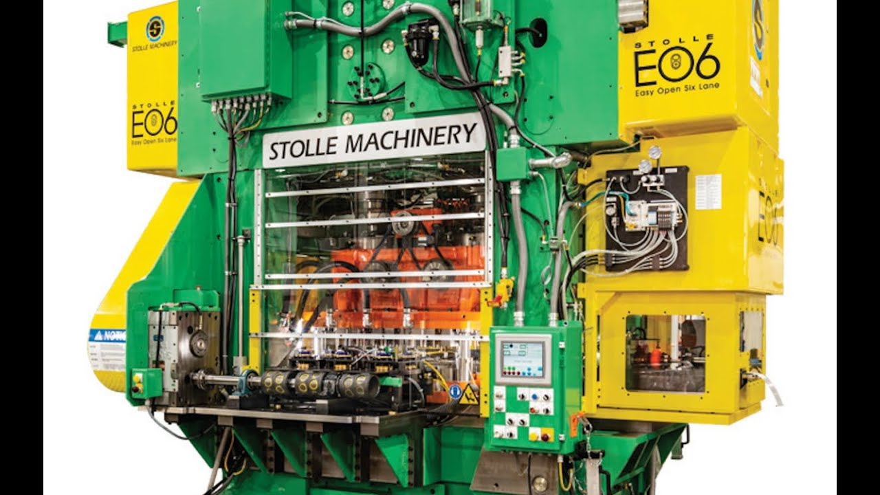 Stolle Conversion Press 1080p ( Can Making Machinery ) - YouTube