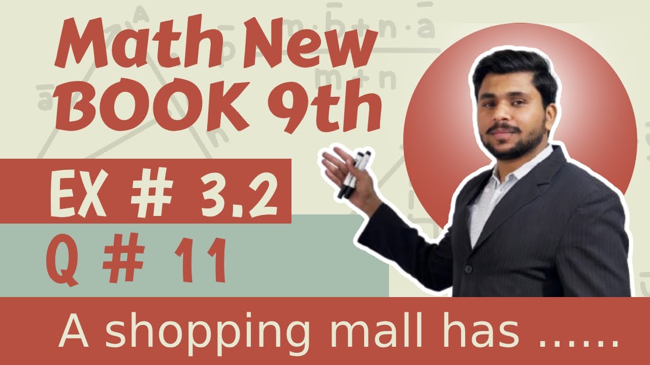 Exercise 3.2 Q No 11 | Class 9th Math New Book 2025 Punjab board | Math ...