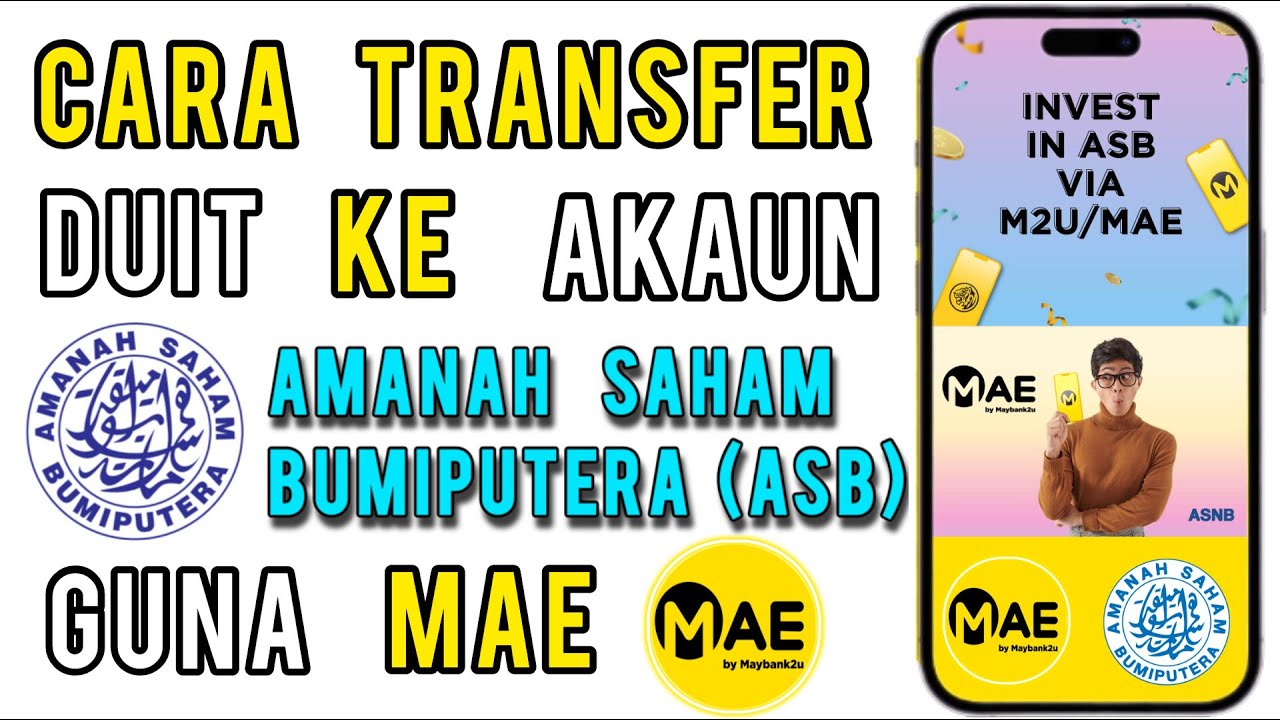 Cara Transfer duit ke ASB guna MAE - YouTube
