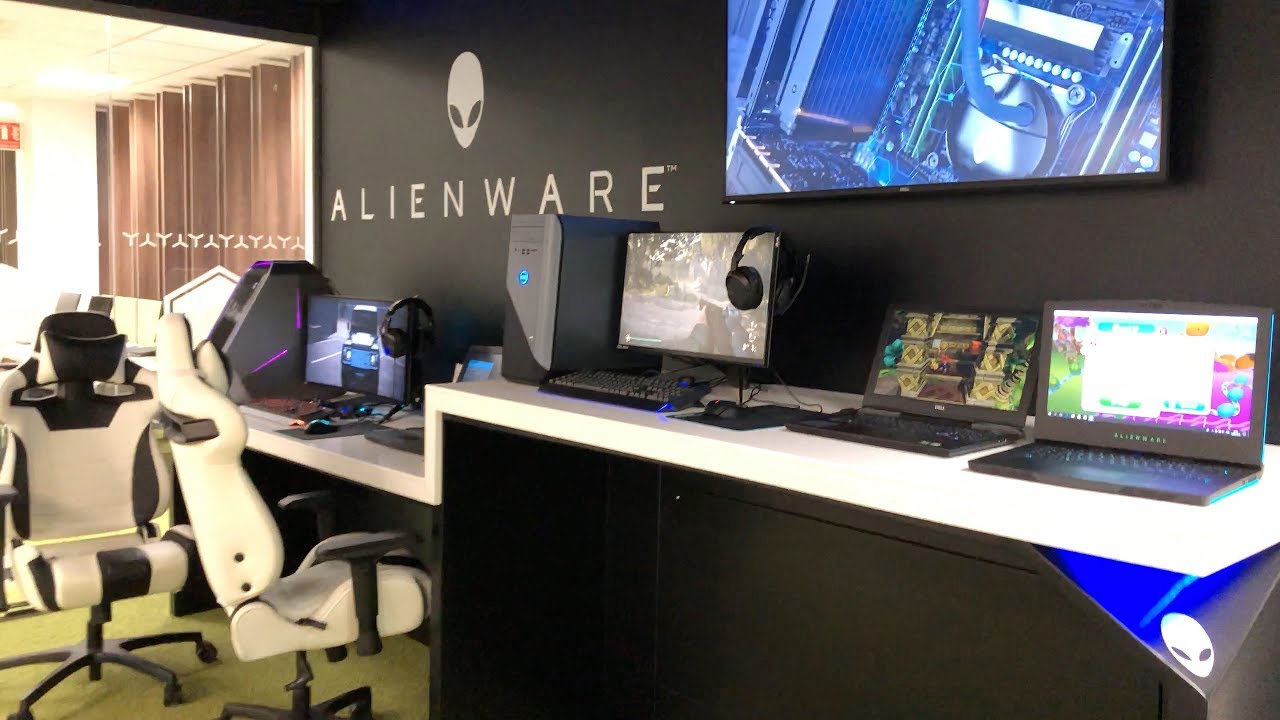 Alienware Booth @ Dell Technologies Limerick, Ireland 🇮🇪 Quick Look ...