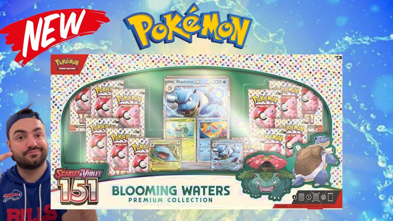 NEW Pokemon Blooming Waters 151 Unboxing! - YouTube