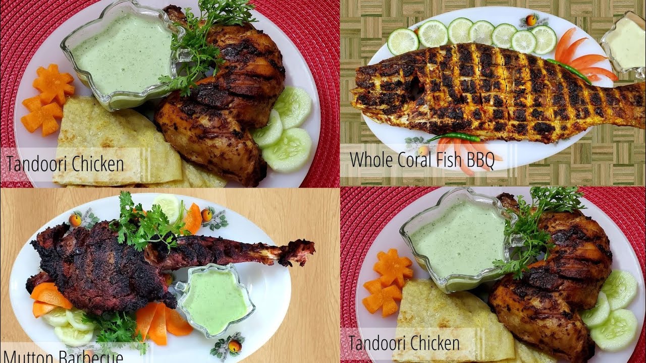 BBQ Collections | Coral Fish BBQ | | Mutton BBQ | Chicken Tandoori ...