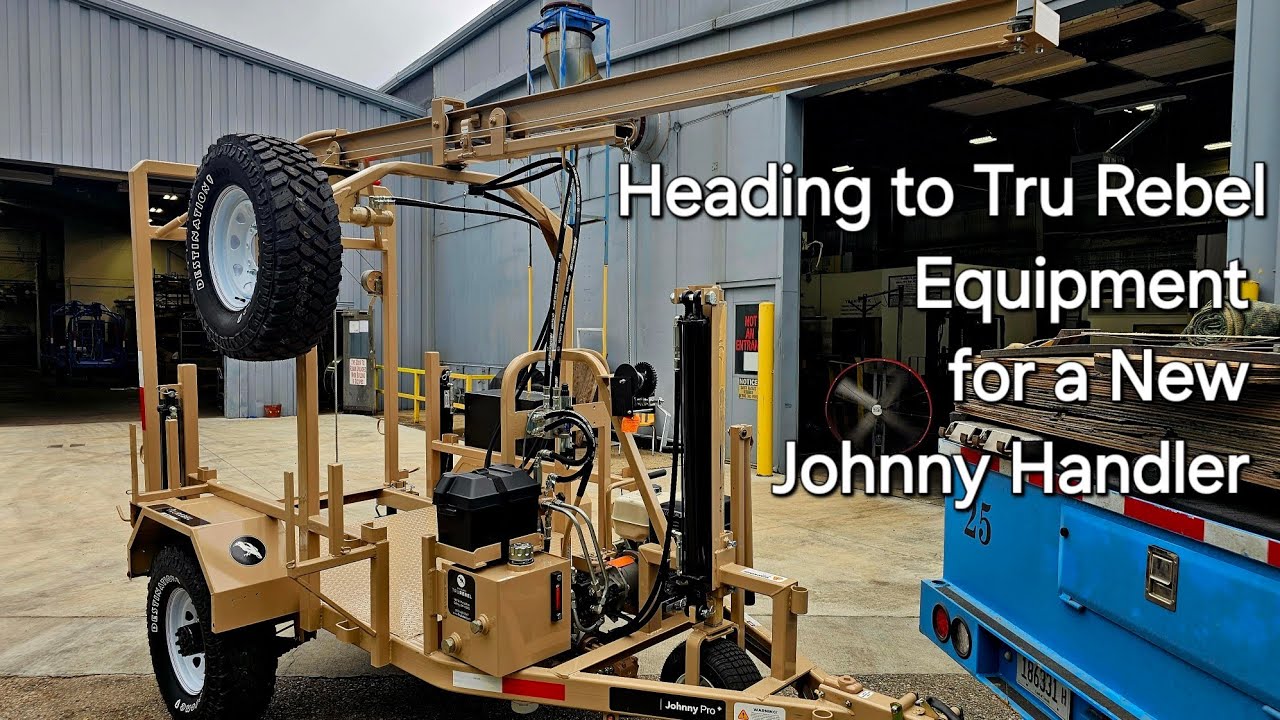 Picking Up Our New Johnny Handler from Tru Rebel Equipment - YouTube