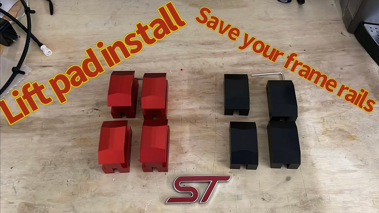 Jacking pad / frame rail savers for 2020 - 2023 Explorer - YouTube