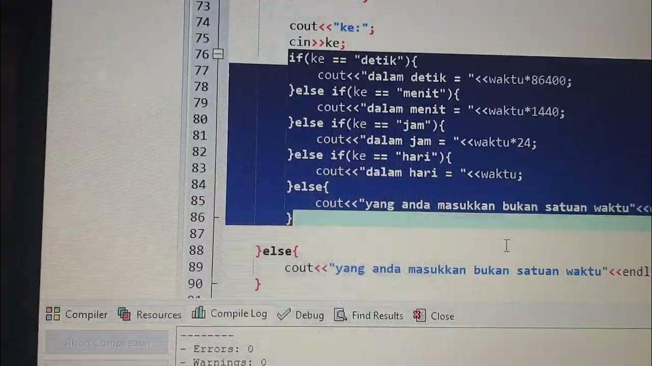 Tugas informatika kelas XI - YouTube