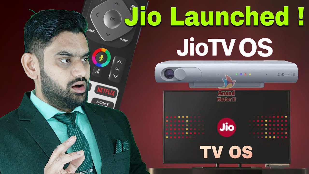 Jio Launched Jio TV OS | Jio TV OS Device | Jio New Remote | Hello Jio Voice Command Remote ...