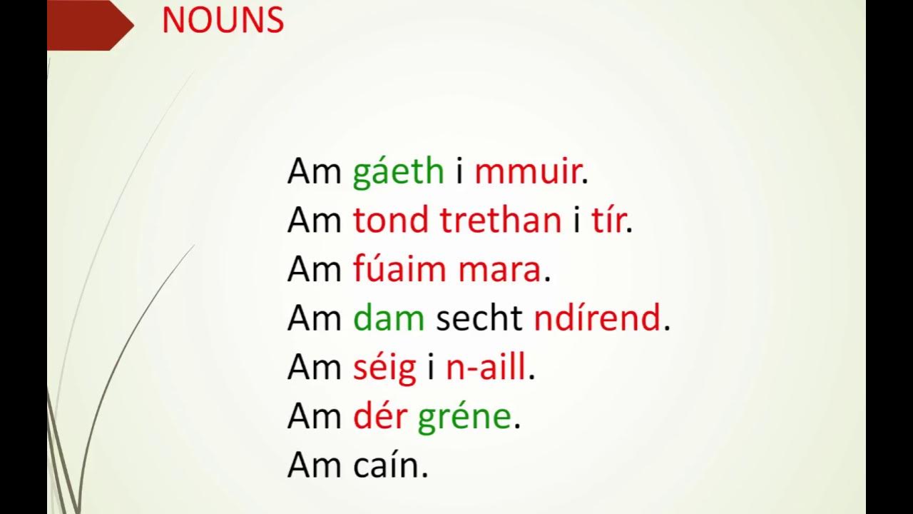 The oldest poem in the Irish language? - YouTube