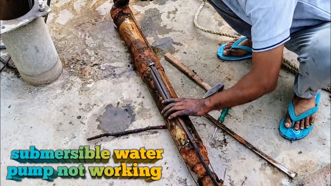 submersible water pump not working - YouTube