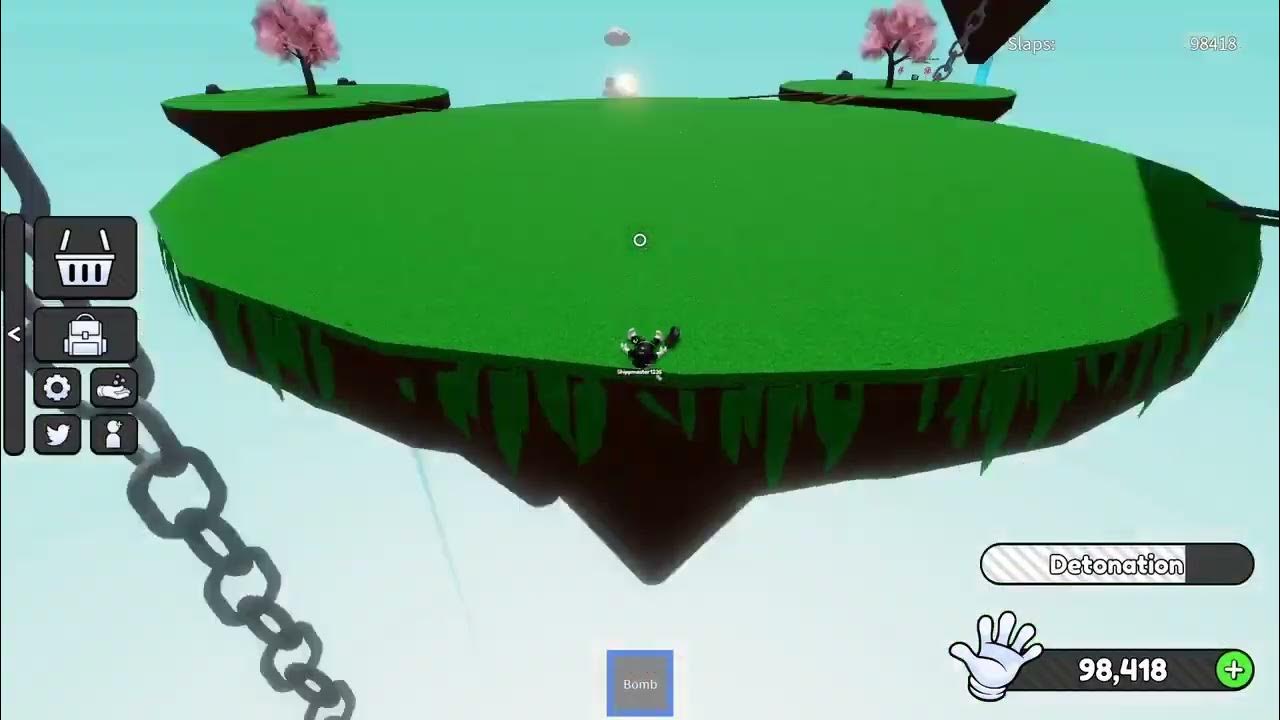 Slap Battles Bomb mastery *Showcase* - YouTube