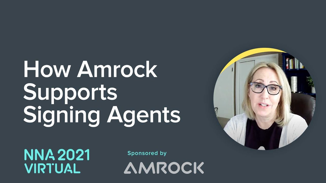 How Amrock Supports Signing Agents - YouTube