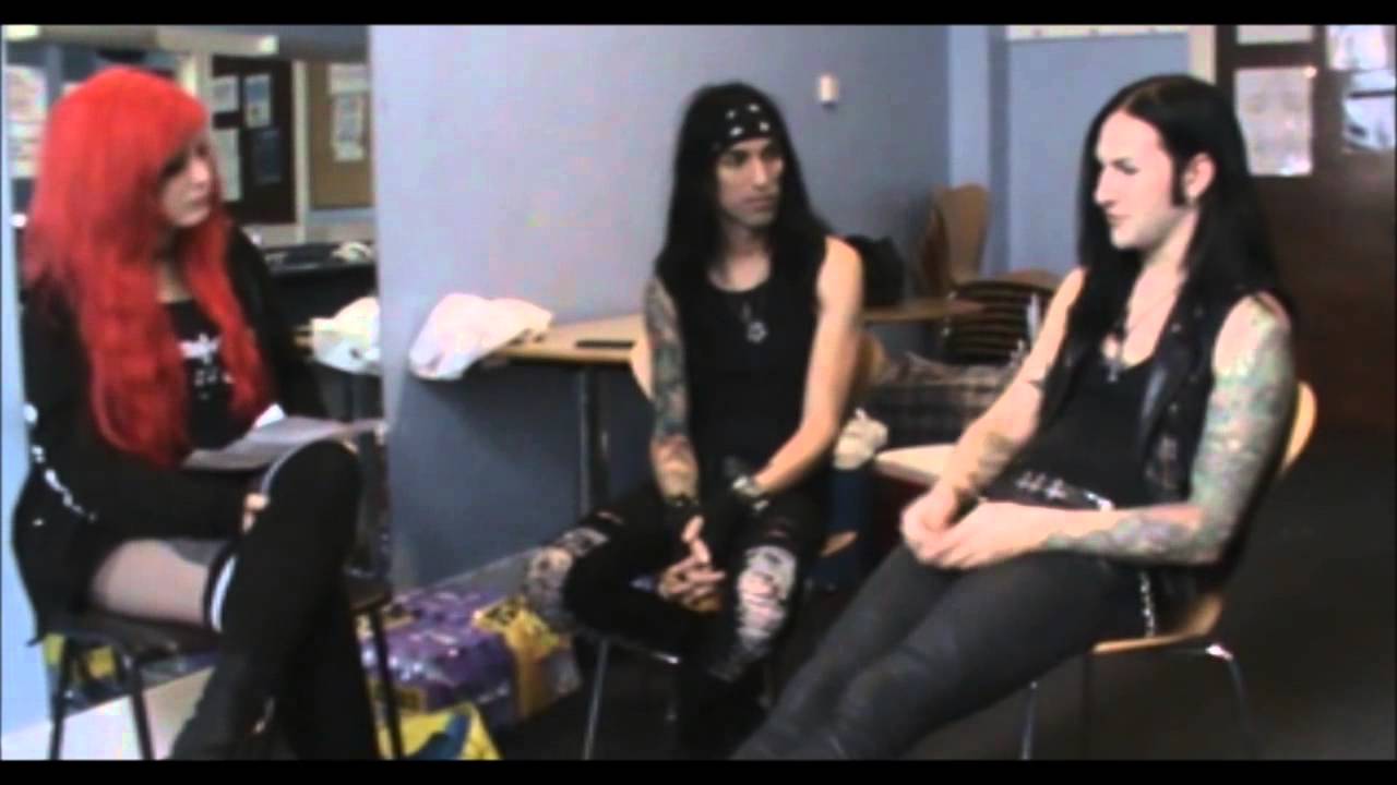 BLACK VEIL BRIDES INTERVIEW - CC and Jinxx - YouTube