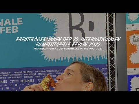 16.02.2022 Preisträger*innen der 72. Internationalen Filmfestspiele Berlin 2022