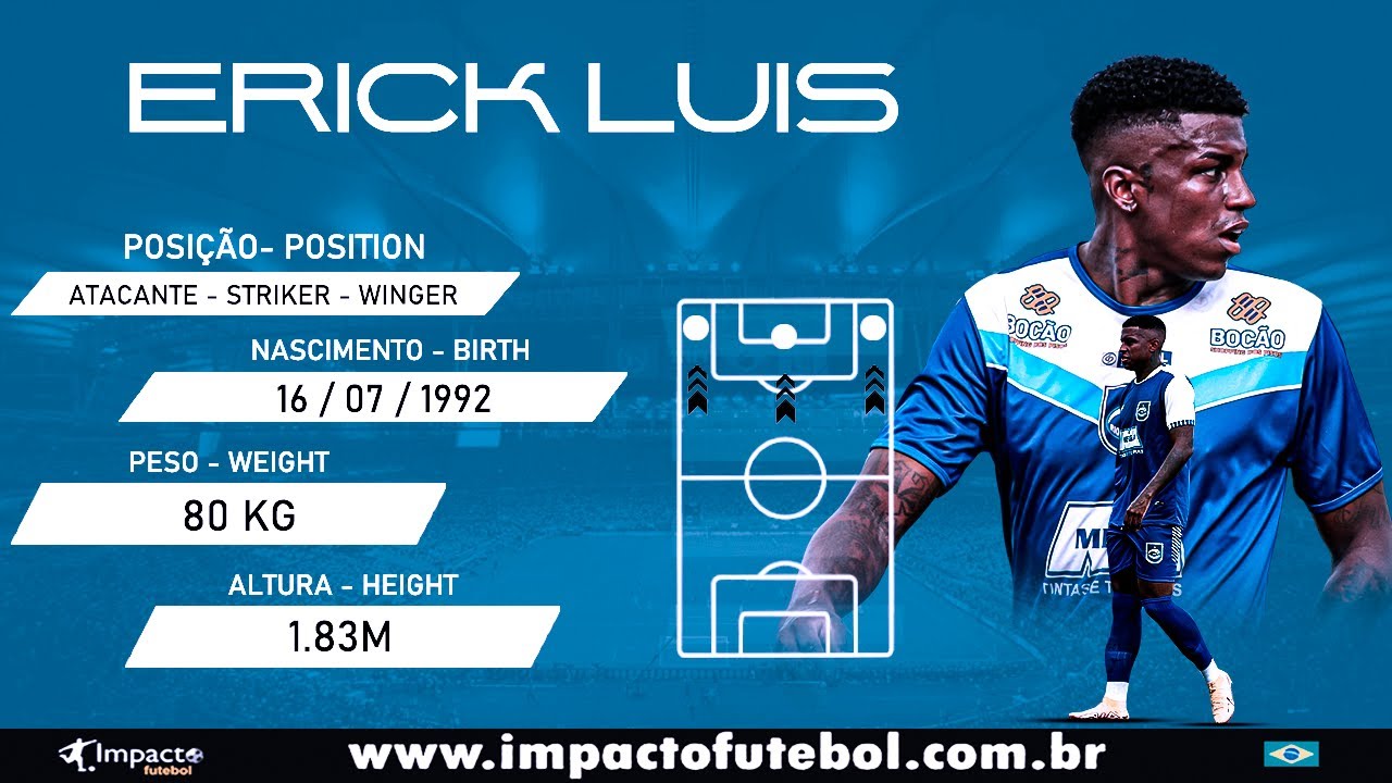 Erick Luis - Atacante - Striker - Winger - YouTube