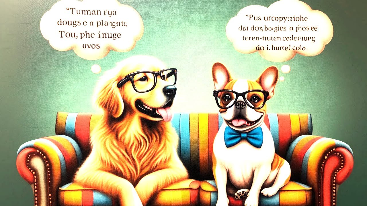 Funny Dogs Engage in Humorous and Quirky Commentary on Human ...
