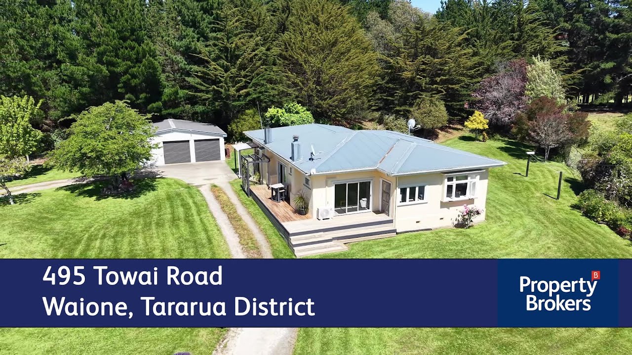 495 Towai Road, Waione, Tararua, Manawatu - YouTube
