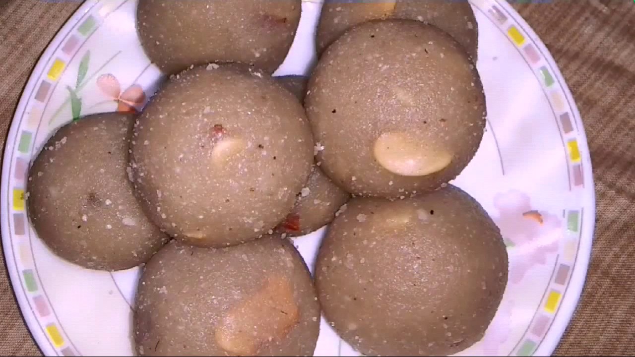 চিড়ার নাড়ু /চিড়ার লাড্ডু(Chira recipe) - YouTube