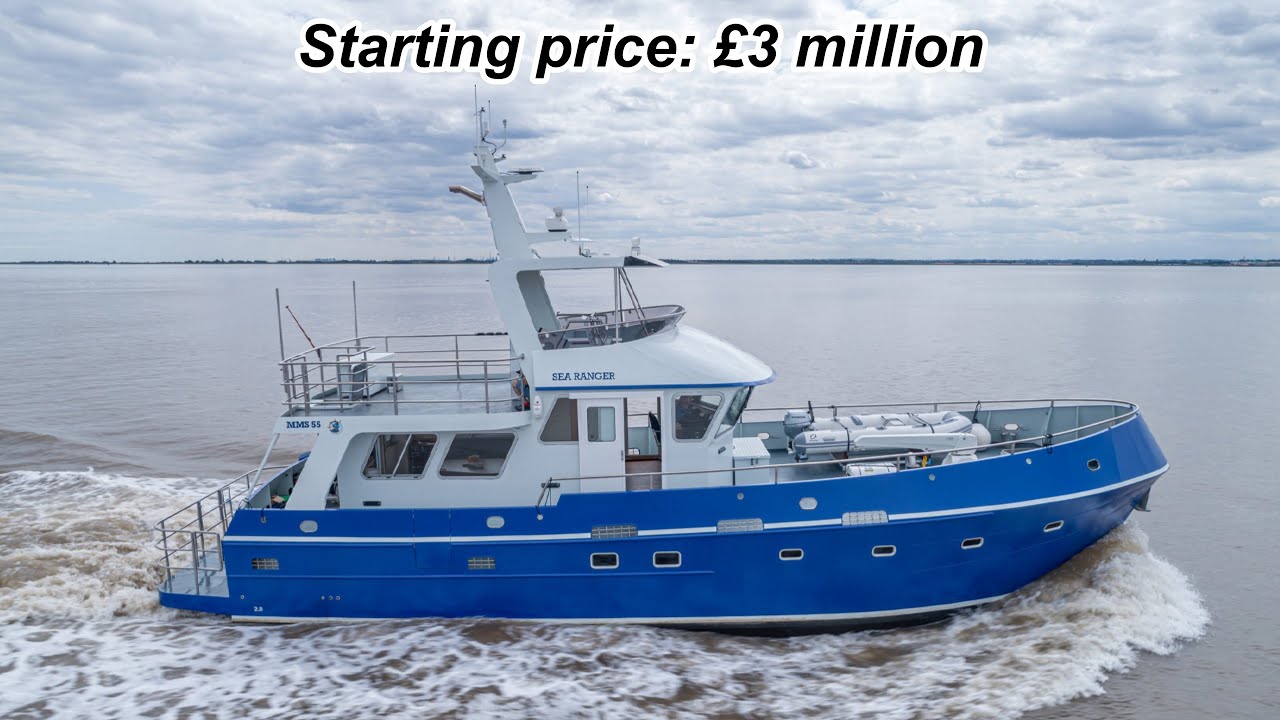 This British Built Explorer Trawler Yacht Looks Amazing. - YouTube