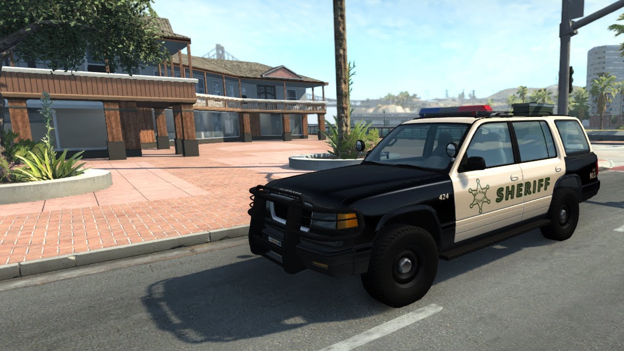 BeamNG Police SUV sedan in city #gaming #beamng #forzahorizon5 - YouTube
