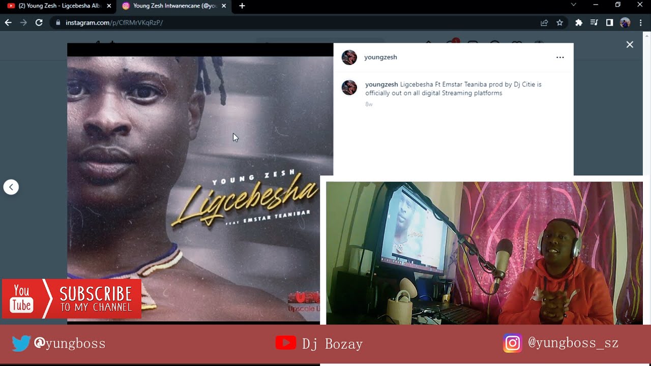 Young Zesh - Ligcebesha Album Review! - YouTube