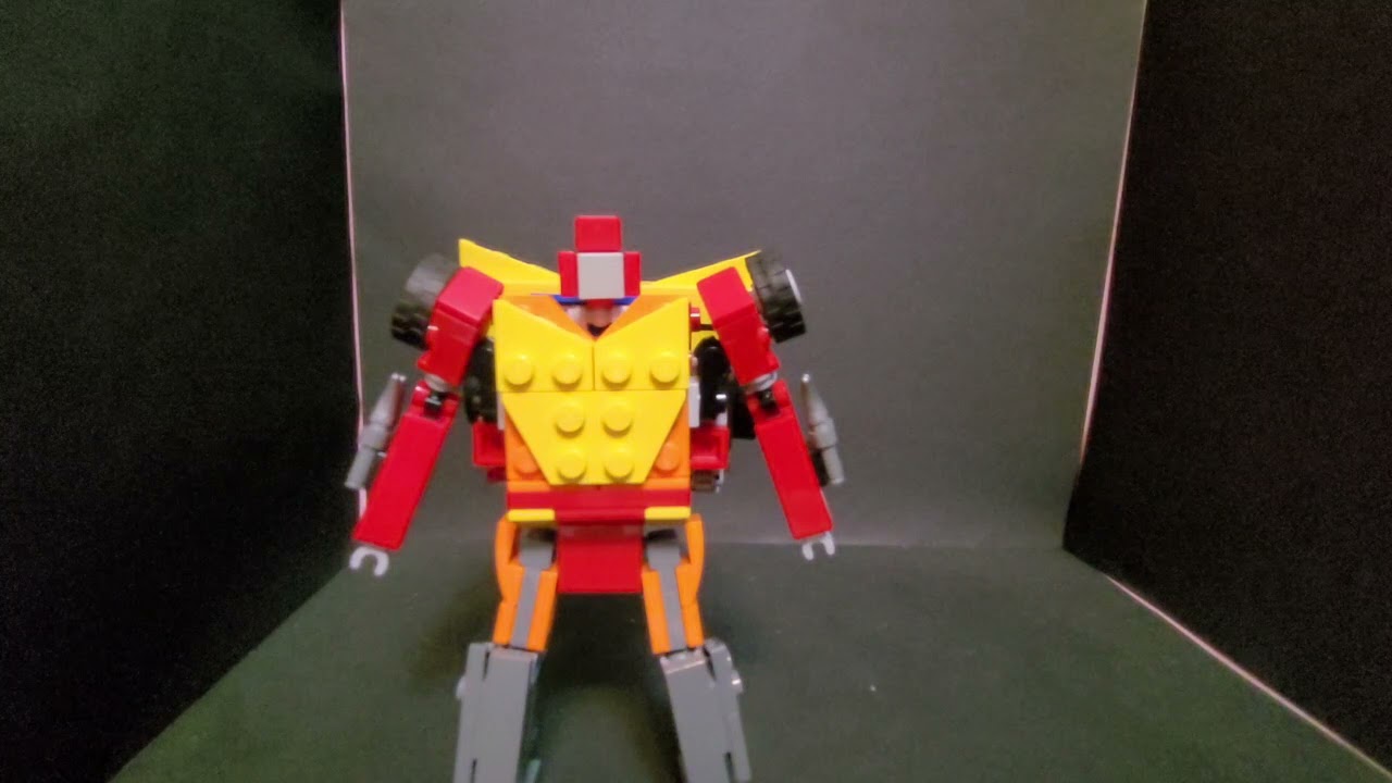 LEGO TRANSFORMERS [Hot Rod] (The Transformers: The Movie (1986)) - YouTube