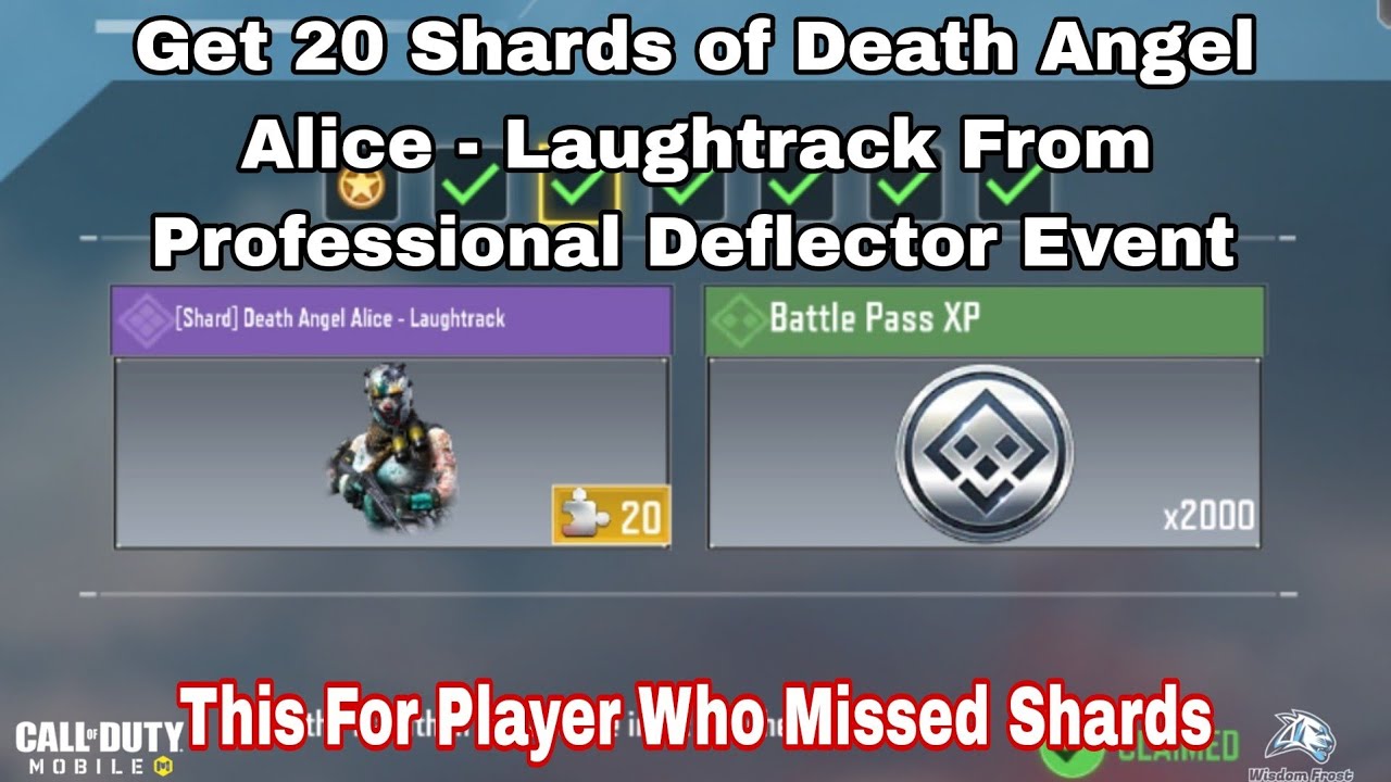 Get FREE 20 Shards of Death Angel Alice - Laughtrack From Professional ...