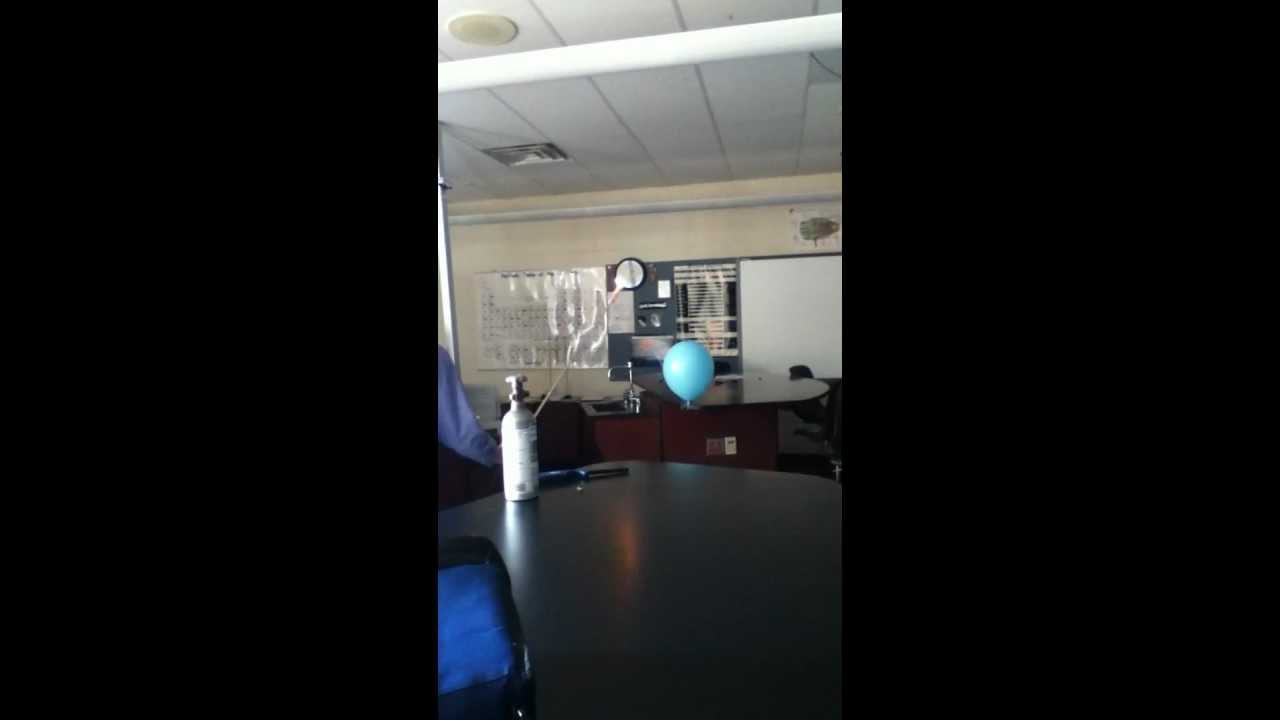 balloon explosion - YouTube