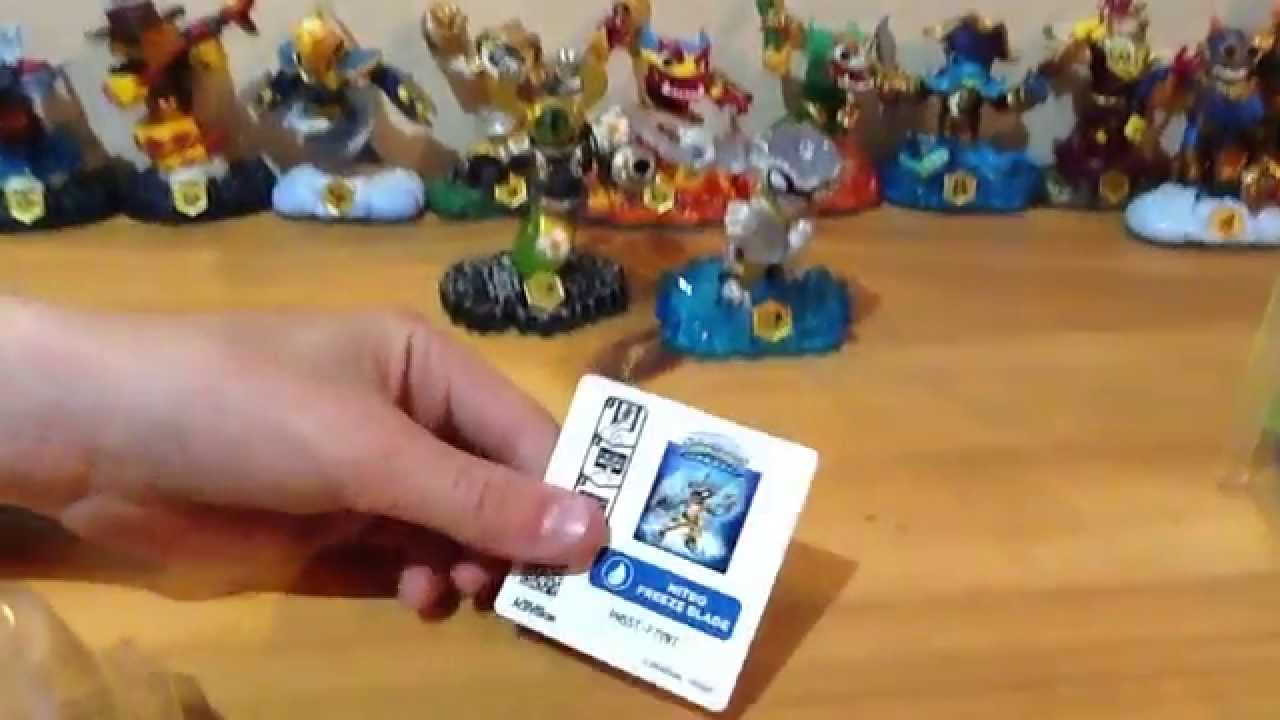Skylanders: Unboxing Nitro Freeze Blade - YouTube